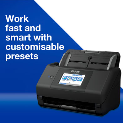 Epson WorkForce ES-580W A4 Sheetfed Scanner - B11B258401BY