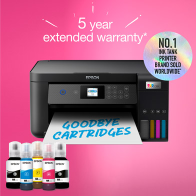 Epson EcoTank ET-2850 A4 Colour Multifunction Inkjet Printer - C11CJ63401