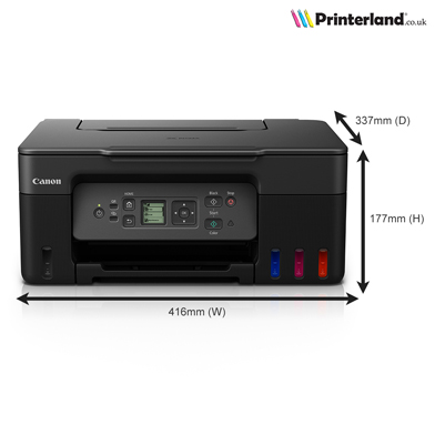 Canon PIXMA G3570 MegaTank A4 Colour Multifunction Inkjet Printer ...