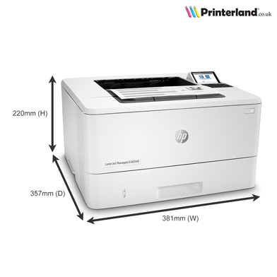 HP LaserJet Managed E40040dn (with MPS) A4 Mono Laser Printer - 3PZ35A