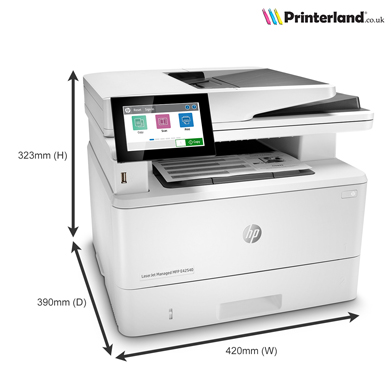 HP LaserJet Managed MFP E42540f (with MPS) A4 Mono Multifunction Laser ...