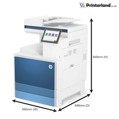 HP Color LaserJet Managed MFP E785dn (with MPS) A3 Colour Multifunction ...