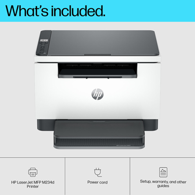 HP LaserJet MFP M234d A4 Mono Multifunction Laser Printer - 8J9K4F