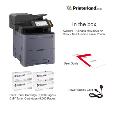 Kyocera TASKalfa MA3500ci A4 Colour Multifunction Laser Printer - 1102Z63NL0