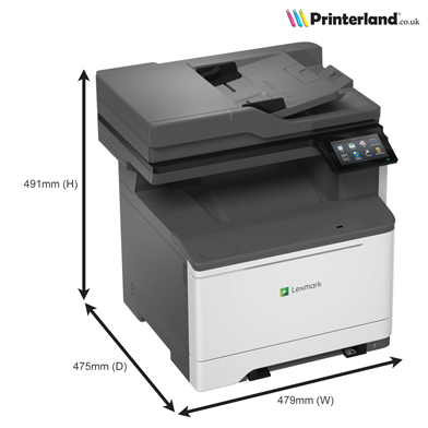 Lexmark CX532adwe A4 Colour Multifunction Laser Printer - 50M7053