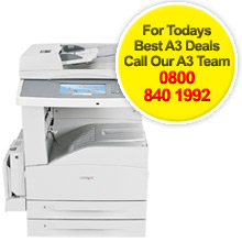 Lexmark X860de 3 A3 Mono Multifunction Laser Printer - 19Z0154