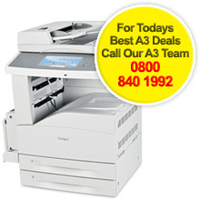 Lexmark X860de 3 A3 Mono Multifunction Laser Printer - 19Z0154