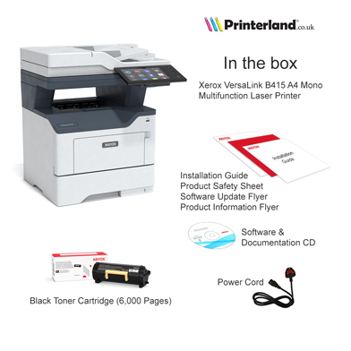 Xerox VersaLink B415 A4 Mono Multifunction Laser Printer - B415V_DN