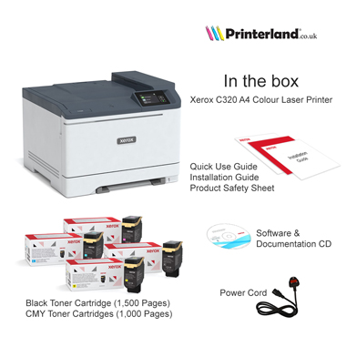Xerox C320 A4 Colour Laser Printer - C320V_DNI