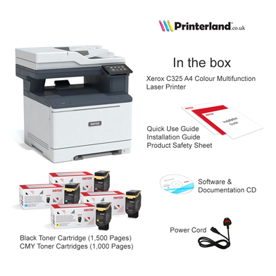 Xerox C325 A4 Colour Multifunction Laser Printer - C325V_DNI