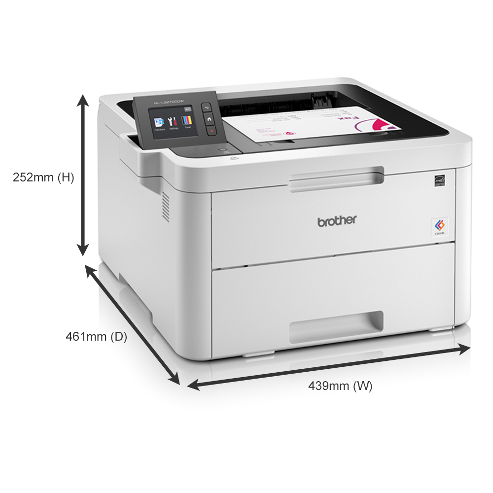 Brother HL-L3270CDW A4 Colour LED Laser Printer - HLL3270CDWZU1