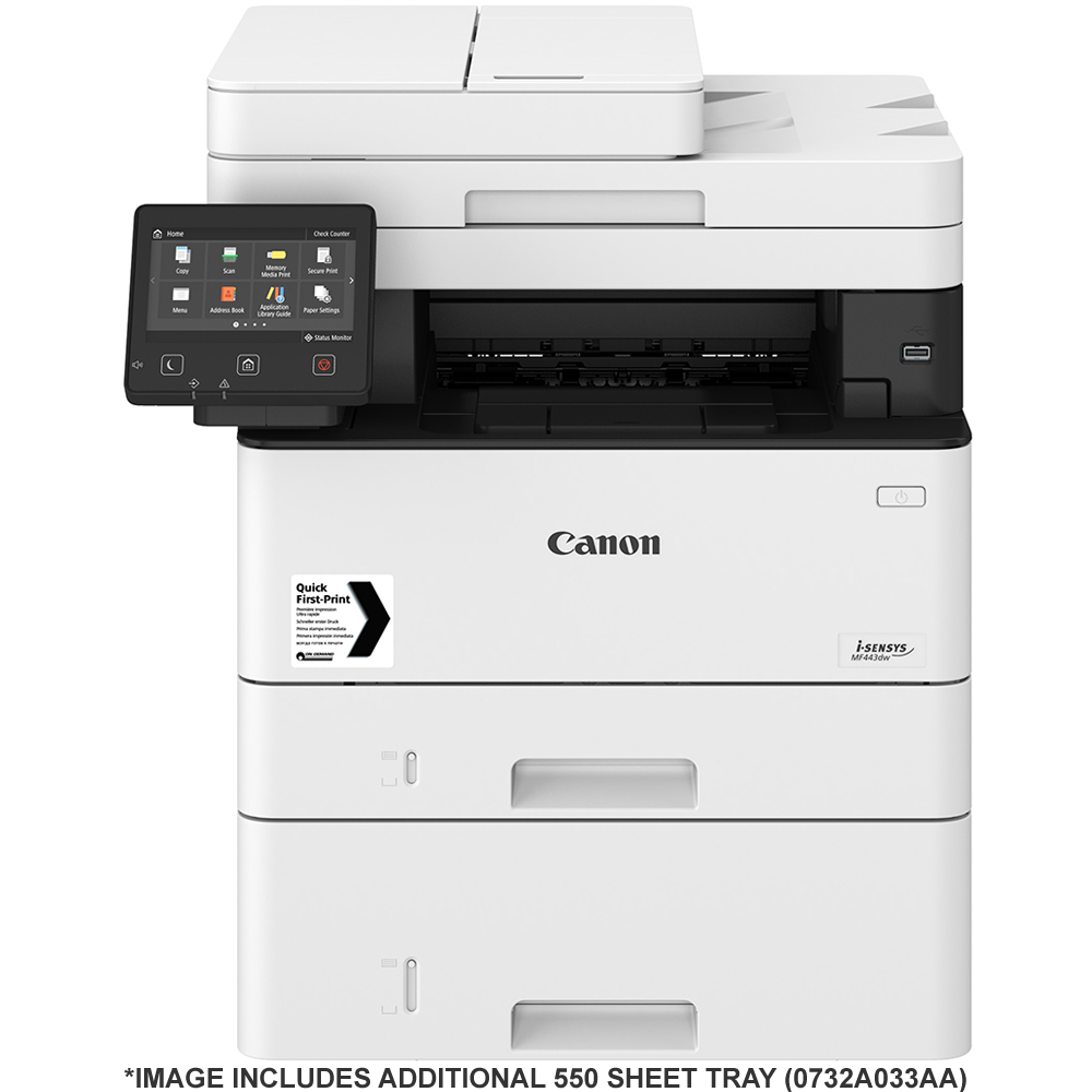 Canon i-SENSYS MF443dw A4 Mono Multifunction Laser Printer - 3514C041AA