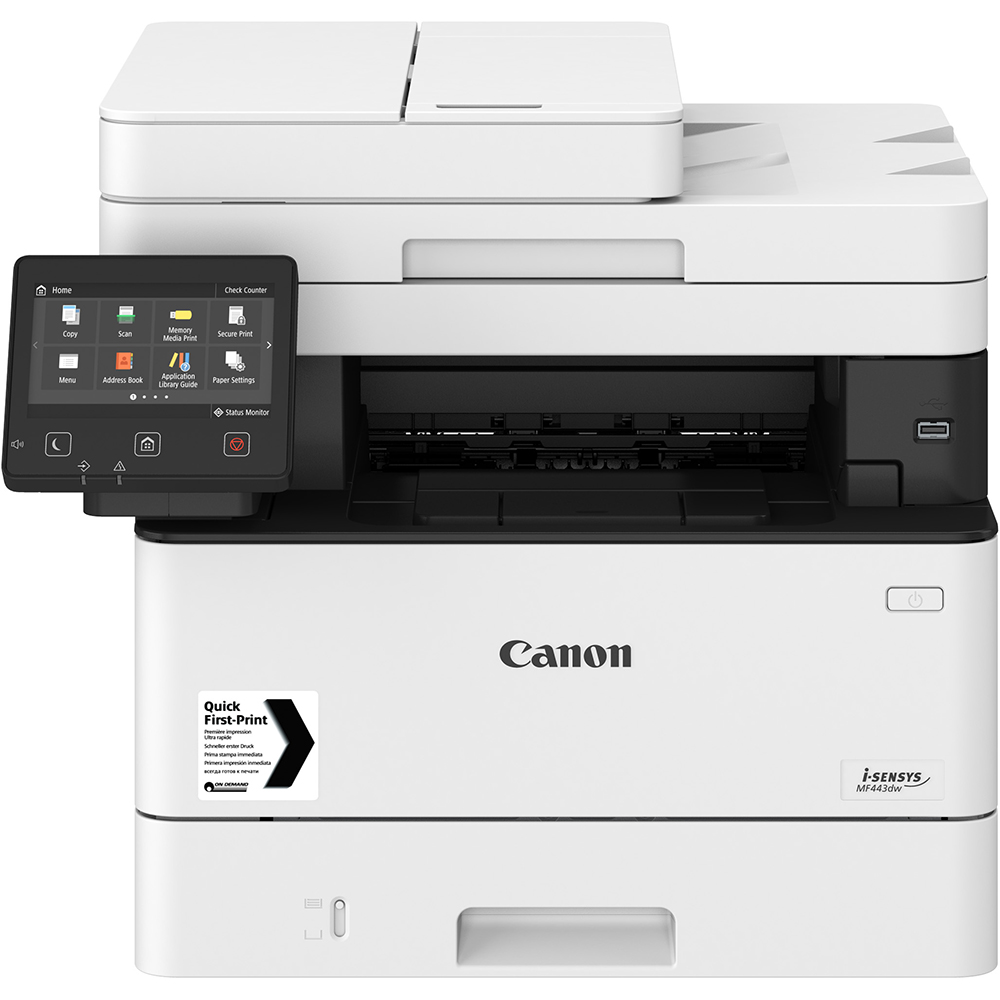 Canon i-SENSYS MF443dw A4 Mono Multifunction Laser Printer - 3514C041AA
