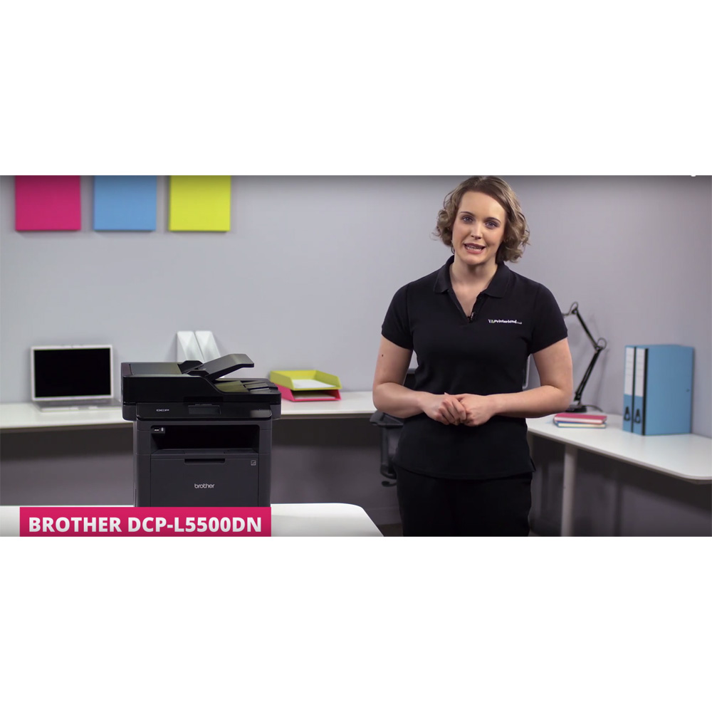 Brother DCP-L5500DN A4 Mono Multifunction Laser Printer - DCPL5500DNZU1
