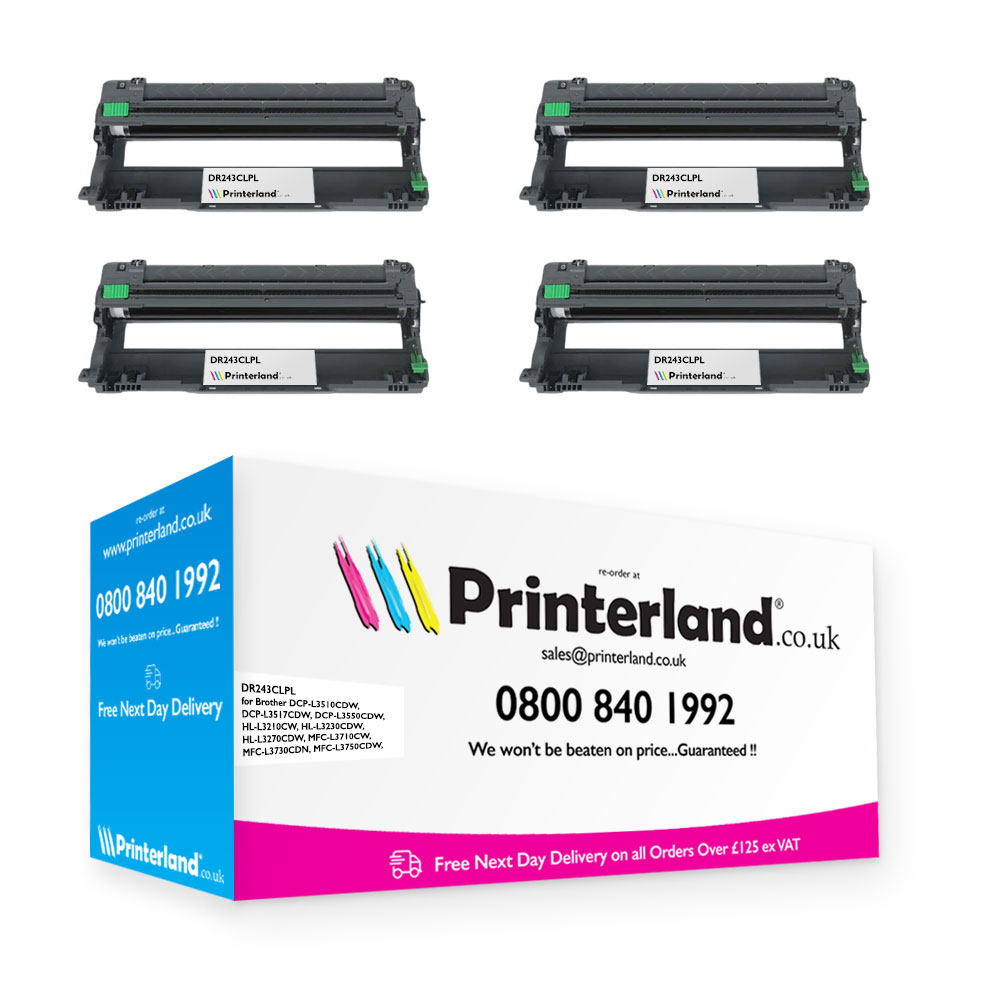 Printerland DR243CLPL Compatible Brother DR-243CL Drum Unit (18,000 Pages)