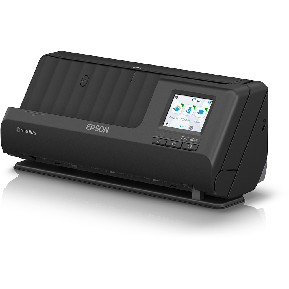 Epson WorkForce ES-C380W A4 Sheetfed Scanner - B11B269401BY