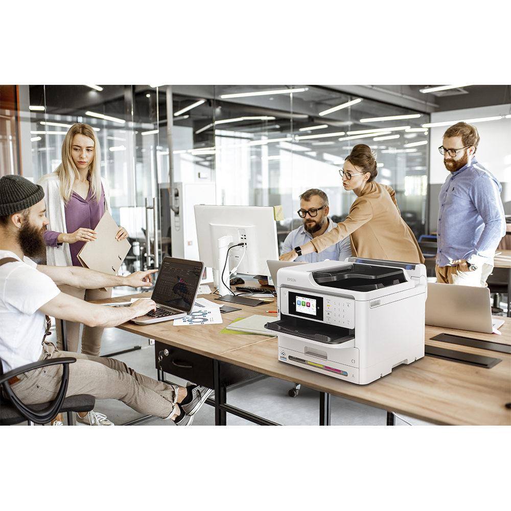 Epson WorkForce Pro WF-C5890DWF A4 Colour Multifunction Inkjet Printer ...