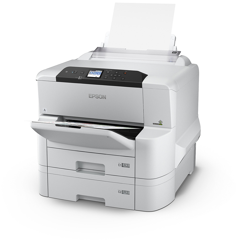 Epson WorkForce Pro WF-C8190DTW A3 Colour Inkjet Printer - C11CG70401BC