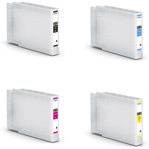 Epson XXL Ink Cartridge Value Pack K (11,500 Pages) CMY (8,000 Pages)