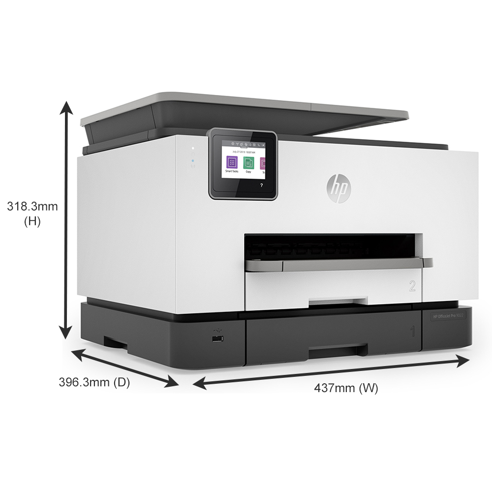 HP OfficeJet Pro 9022e A4 Colour Multifunction Inkjet Printer with HP ...