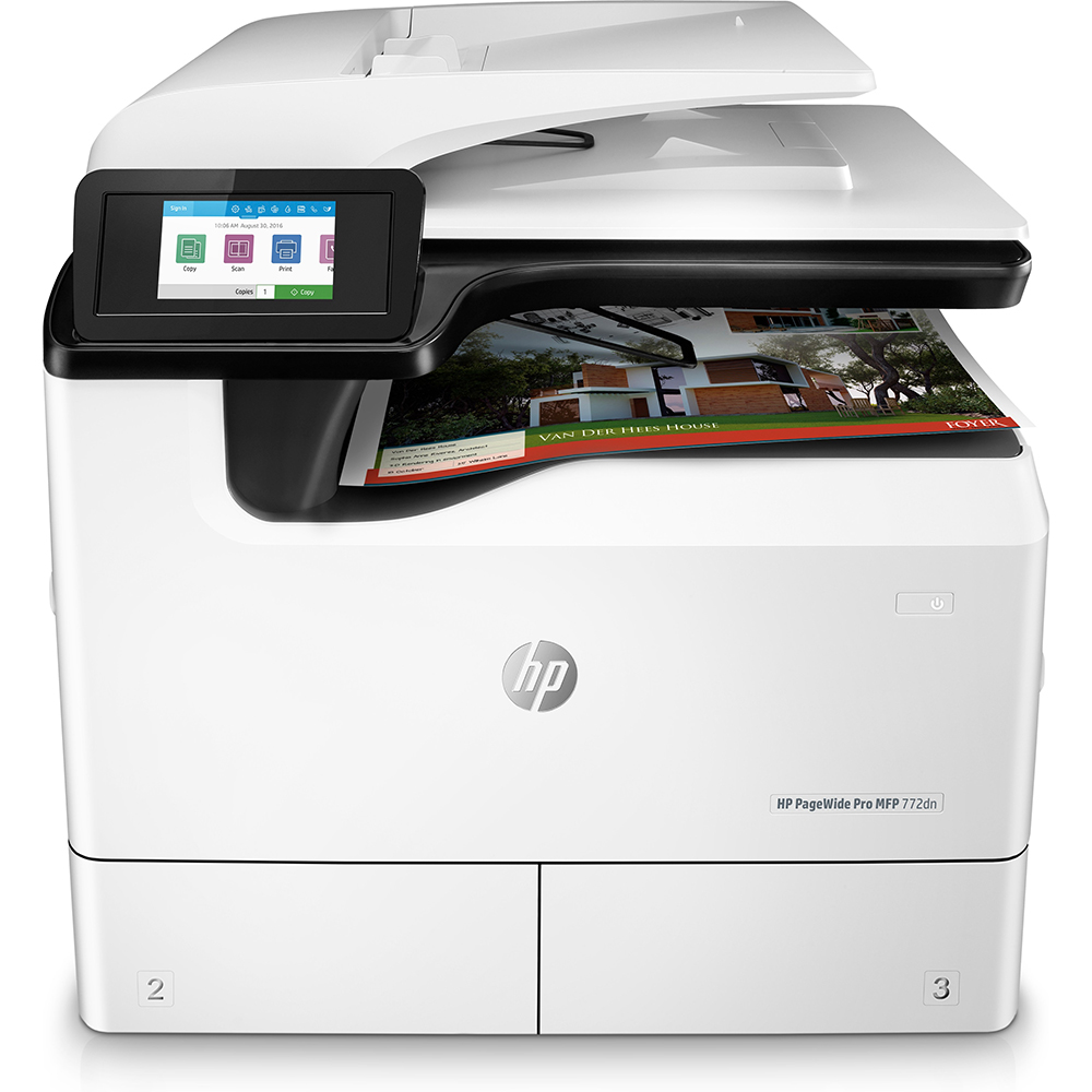 HP PageWide Pro 772dn A3 Colour Multifunction Inkjet Printer - Y3Z54B