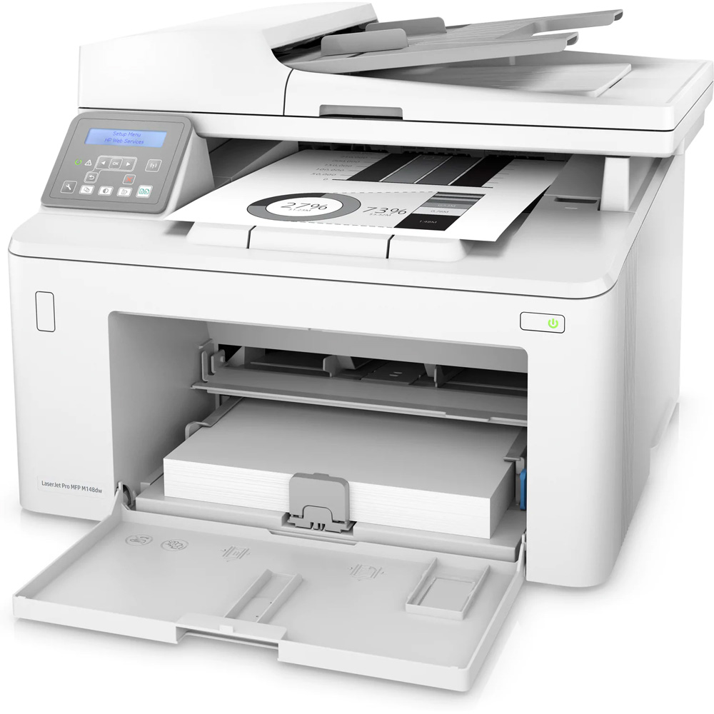 HP LaserJet Pro MFP M148fdw A4 Mono Multifunction Laser Printer - 4PA42A
