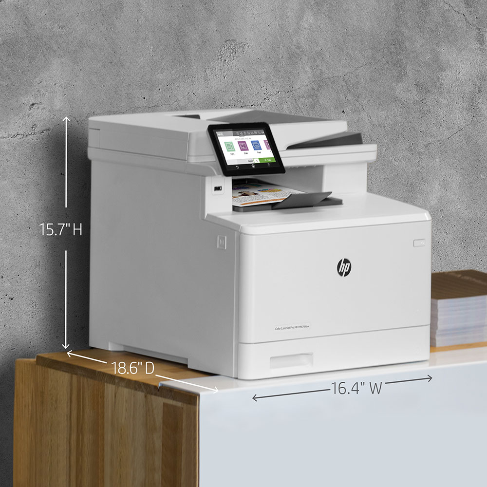 HP Color LaserJet Pro MFP M479fdw A4 Colour Multifunction Laser Printer ...