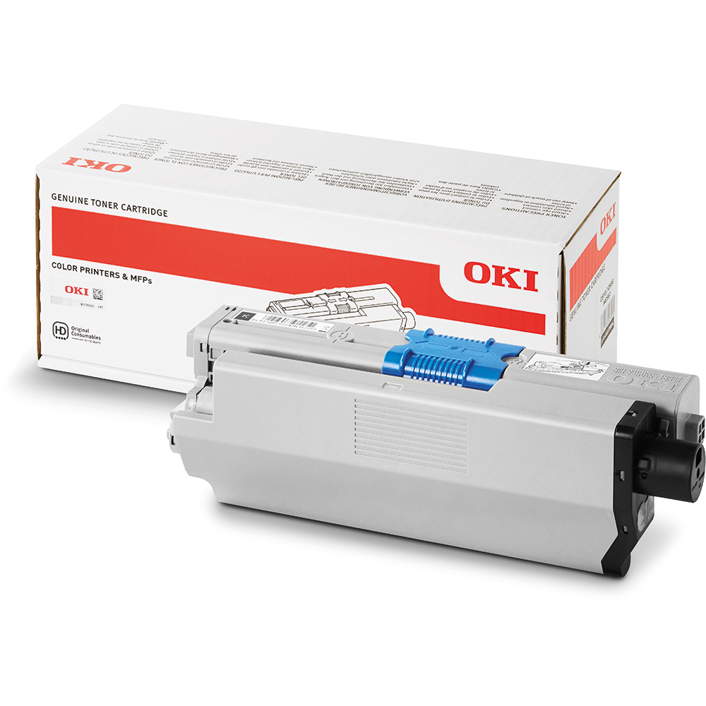 OKI 44973508 High Capacity Black Toner Cartridge (7,000 Pages)