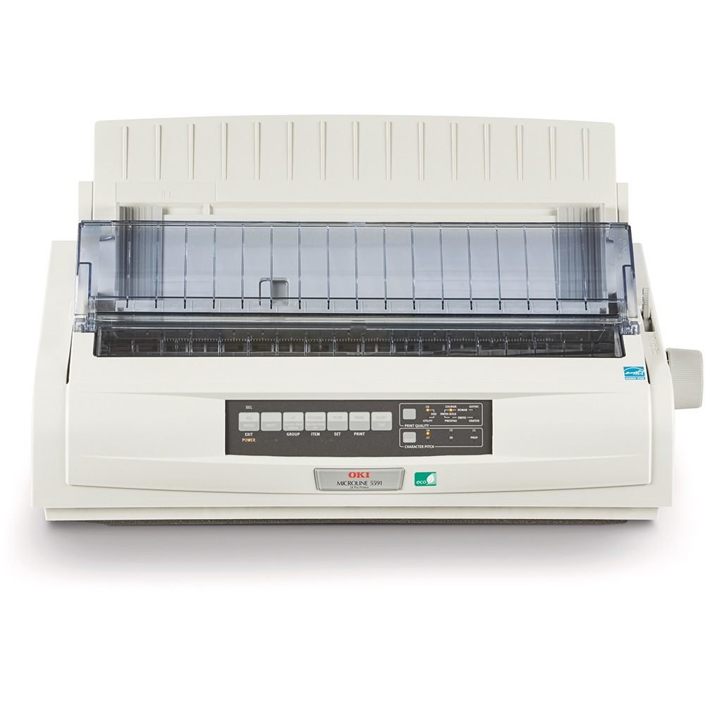 OKI Microline 5591eco A4 Mono Dot Matrix Printer - 01308903