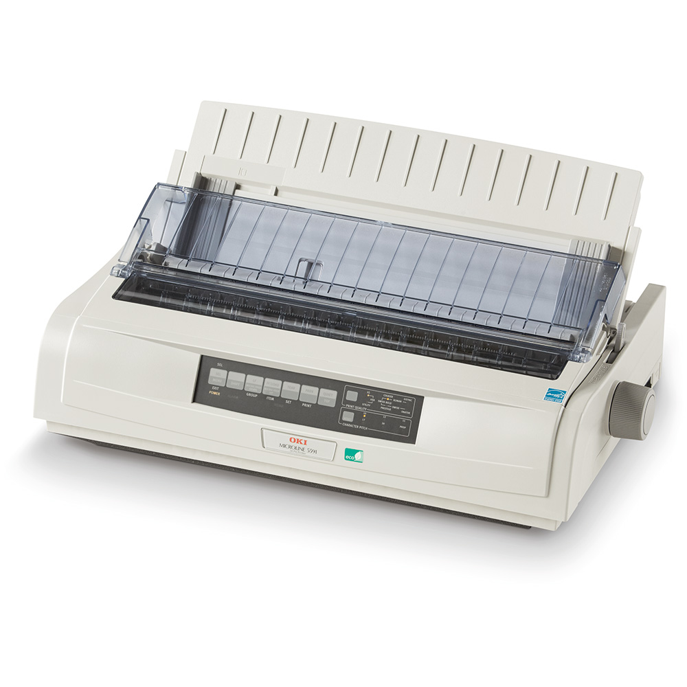 OKI Microline 5591eco A4 Mono Dot Matrix Printer - 01308903