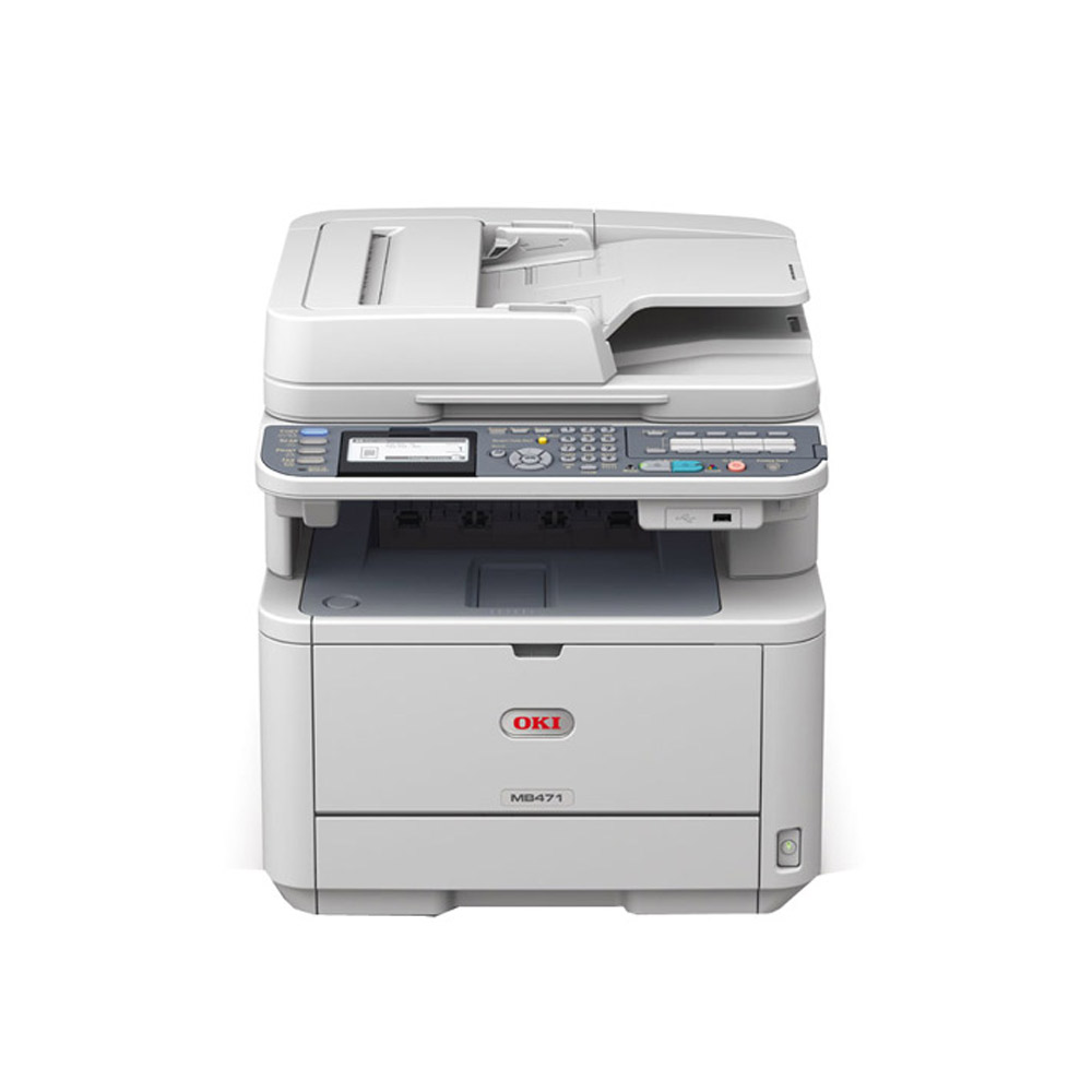 OKI MB471dnw A4 Mono Multifunction LED Laser Printer - 01320901