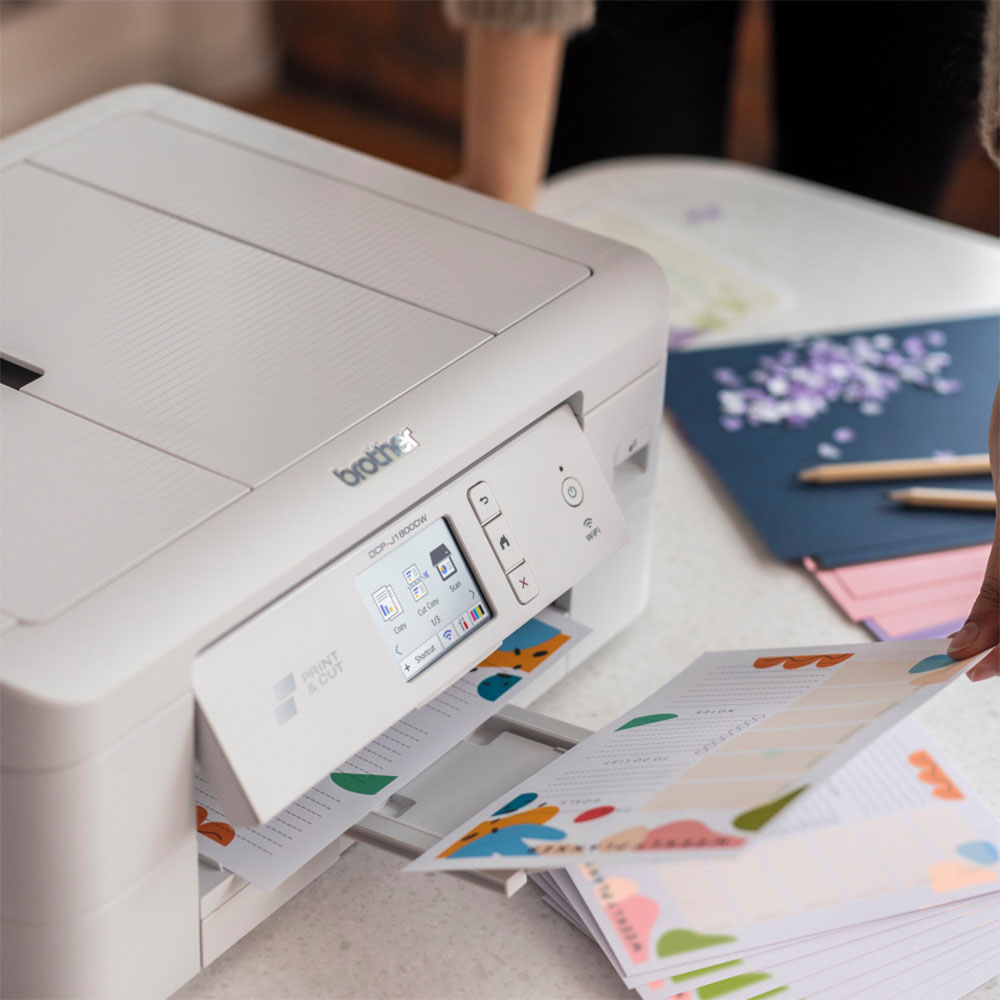 Brother DCP-J1800DW A4 Colour Multifunction Inkjet Printer with Paper ...