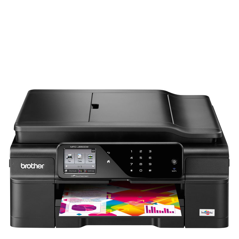 Brother MFC-J650DW A4 Colour Multifunction Inkjet Printer - MFCJ650DWZU1