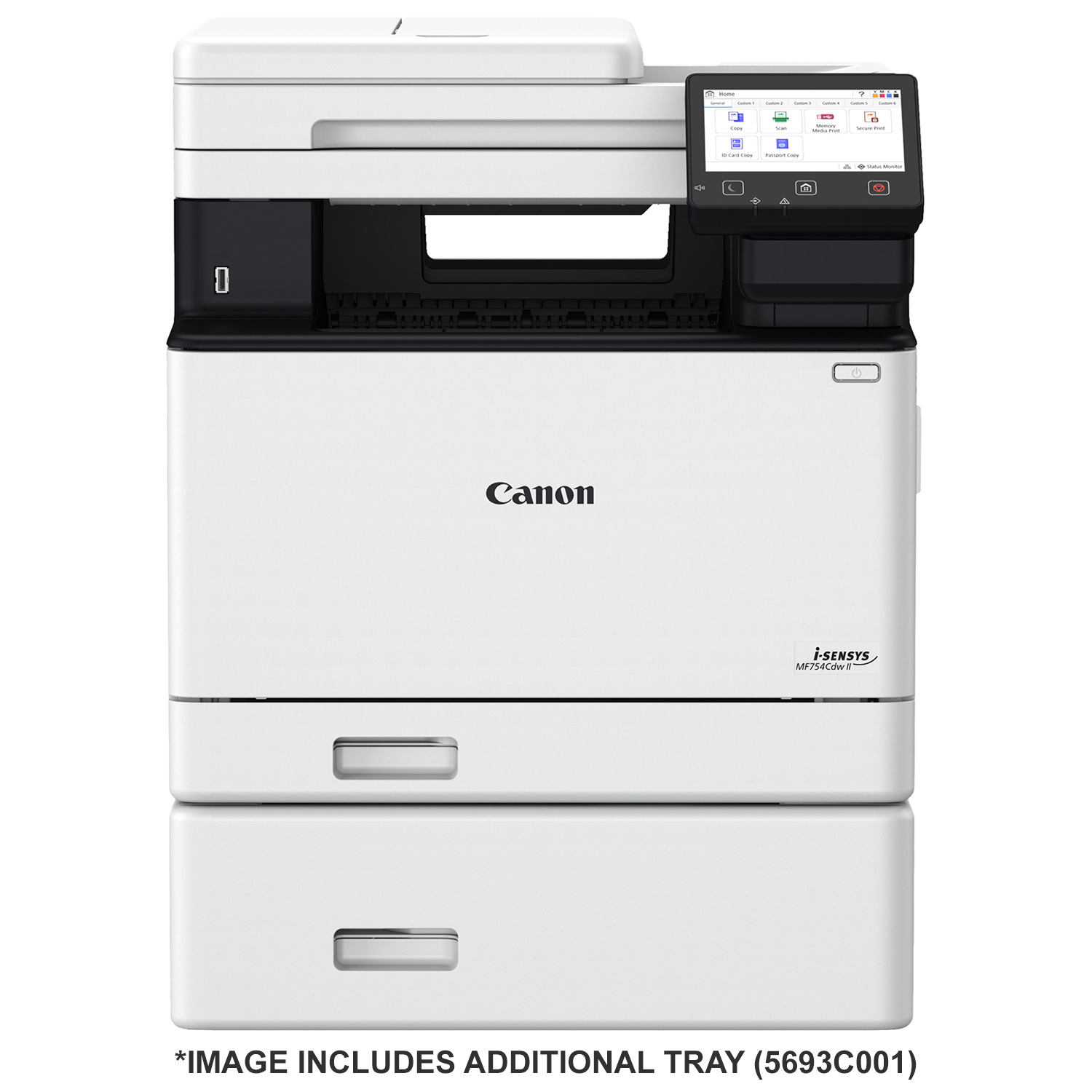 Canon i-SENSYS MF754Cdw II A4 Colour Multifunction Laser Printer - 7185C020
