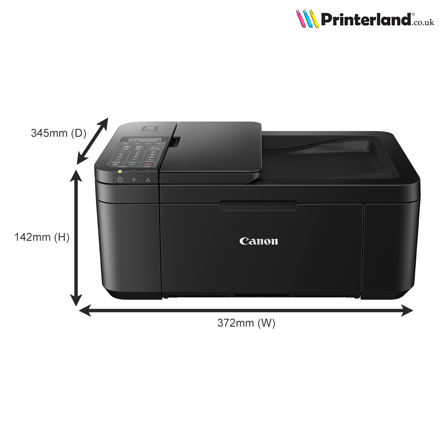 Canon PIXMA TR4650 A4 Colour Multifunction Inkjet Printer - 5072C008