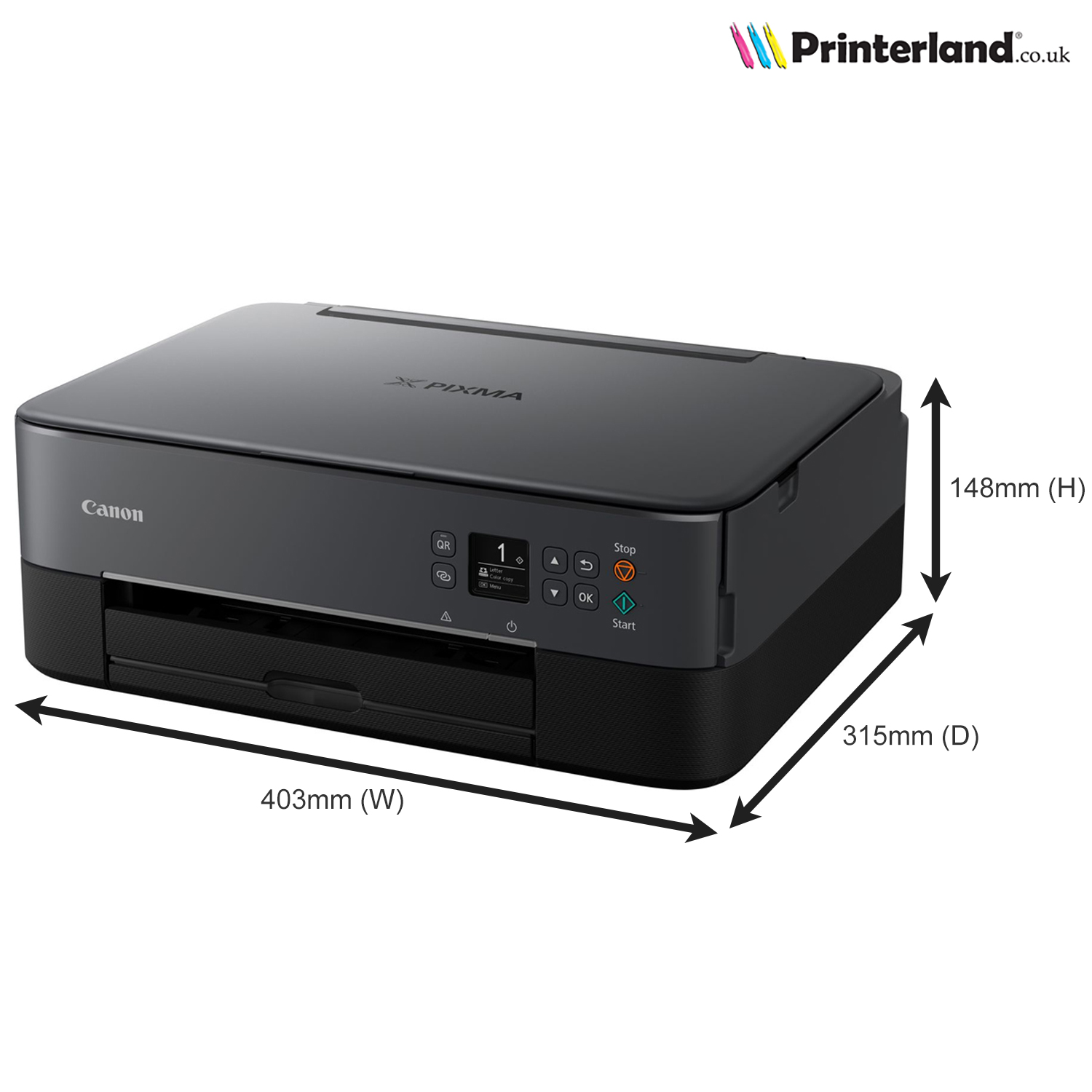 Canon PIXMA TS5350i A4 Colour Multifunction Inkjet Printer - 4462C088