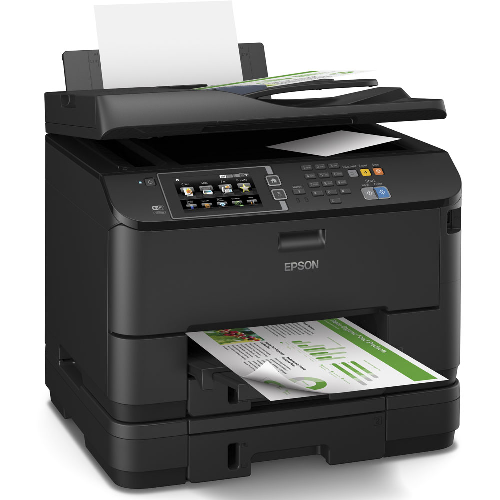 Epson WorkForce Pro WF-4640DTWF A4 Colour Multifunction Inkjet Printer ...