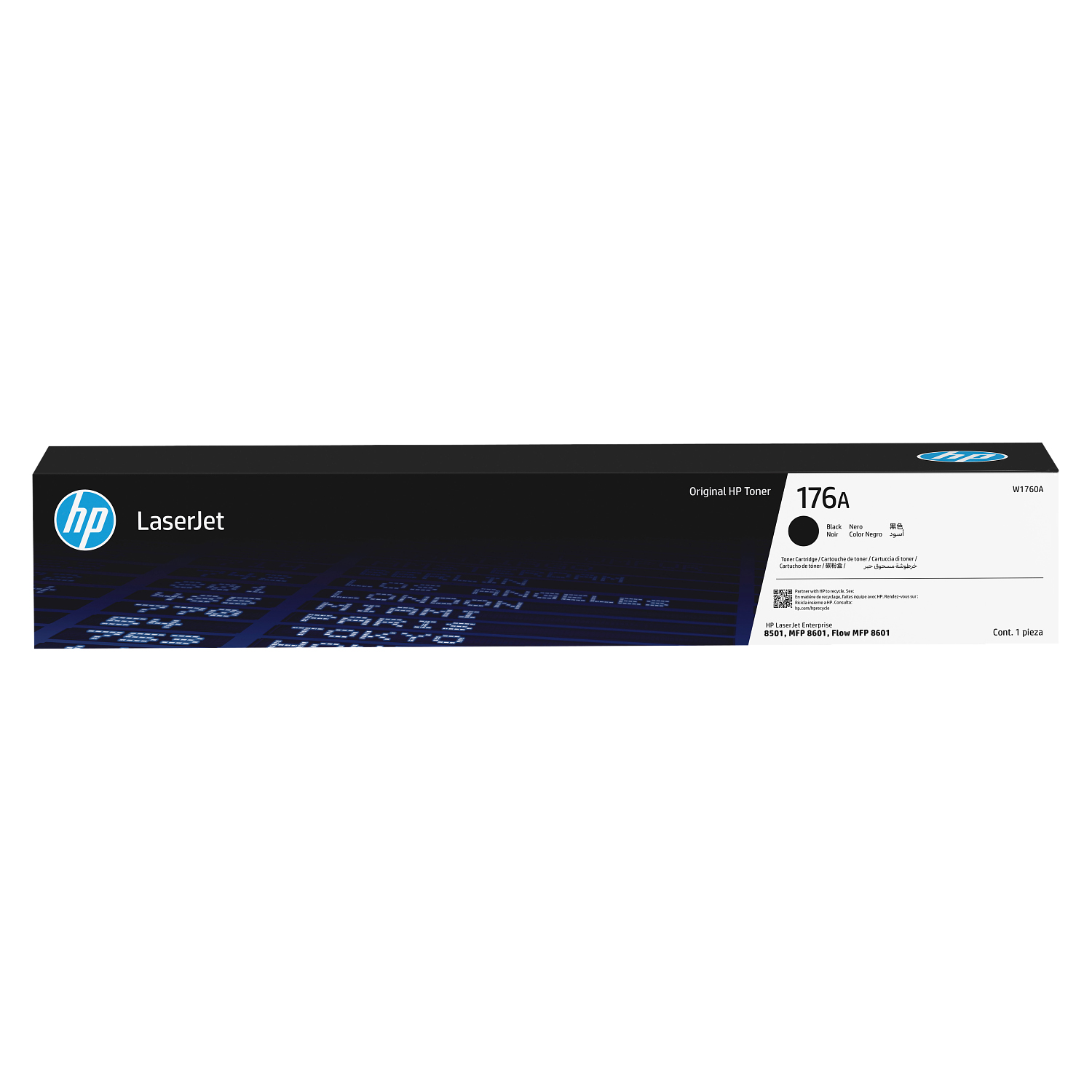 HP W1760A 176A Black Toner Cartridge (45,000 Pages)