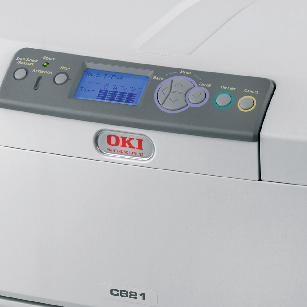 OKI C821n A3 Colour LED Printer - 01289001