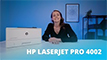 HP LaserJet Pro 4002dn A4 Mono Laser Printer - 2Z605F