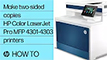 HP Color LaserJet Pro MFP 4302fdw A4 Colour Multifunction Laser Printer ...
